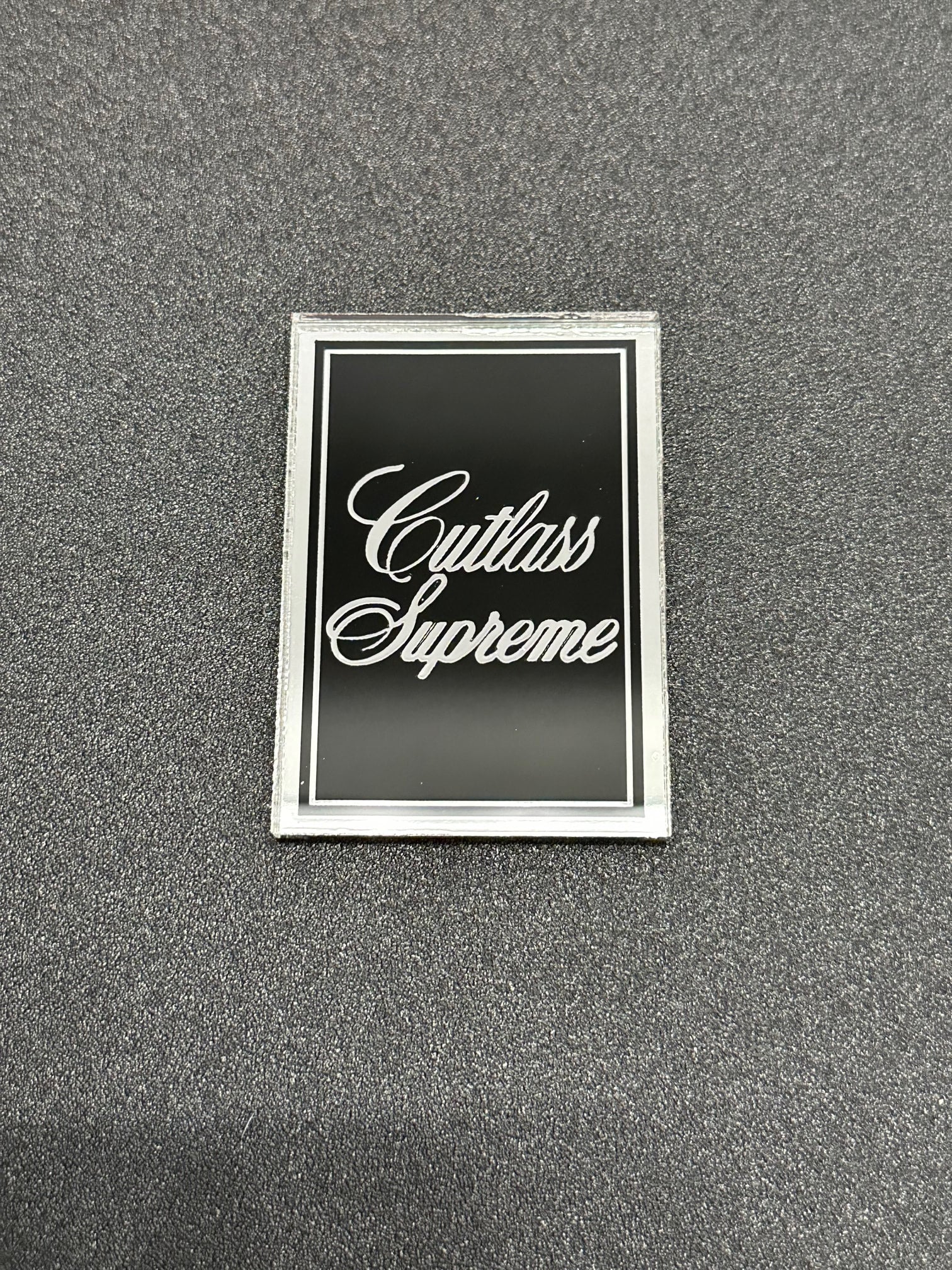 1978 1979 Oldsmobile Cutlass Supreme Header Panel Emblem Cutlass Supre ...