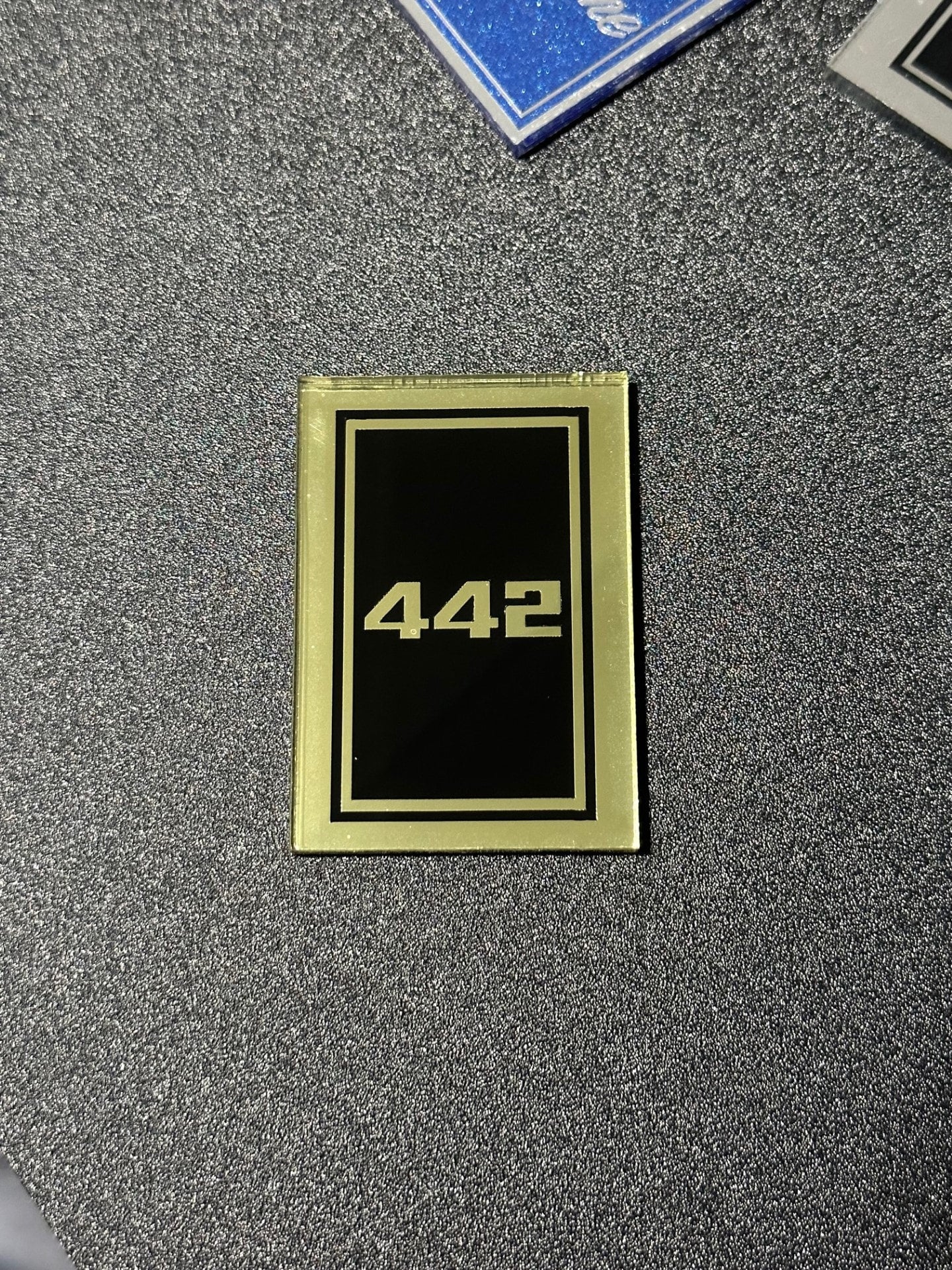 1978 1979 Oldsmobile Cutlass Supreme 442 Header Panel Emblem Gold and ...